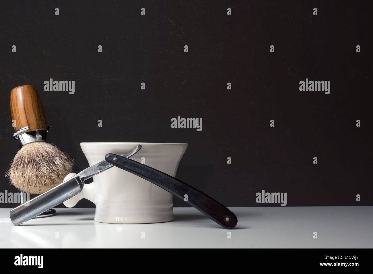 Shaving Utensils High Resolution Stock Photography and Images - Alamy