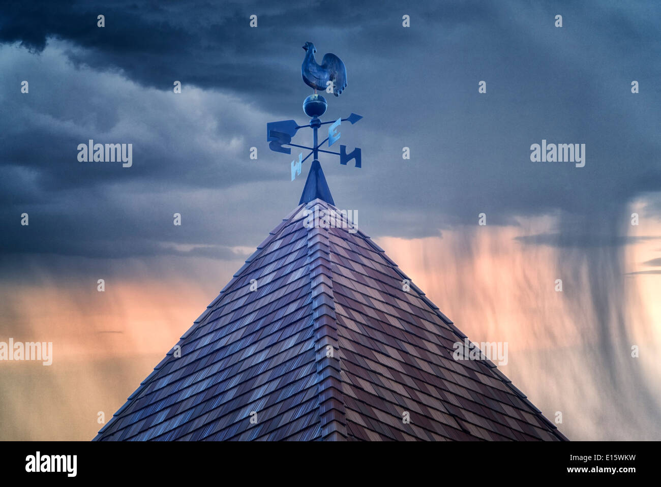 Weather Vain in Vail Village. Vail, Colorado Stock Photo - Alamy