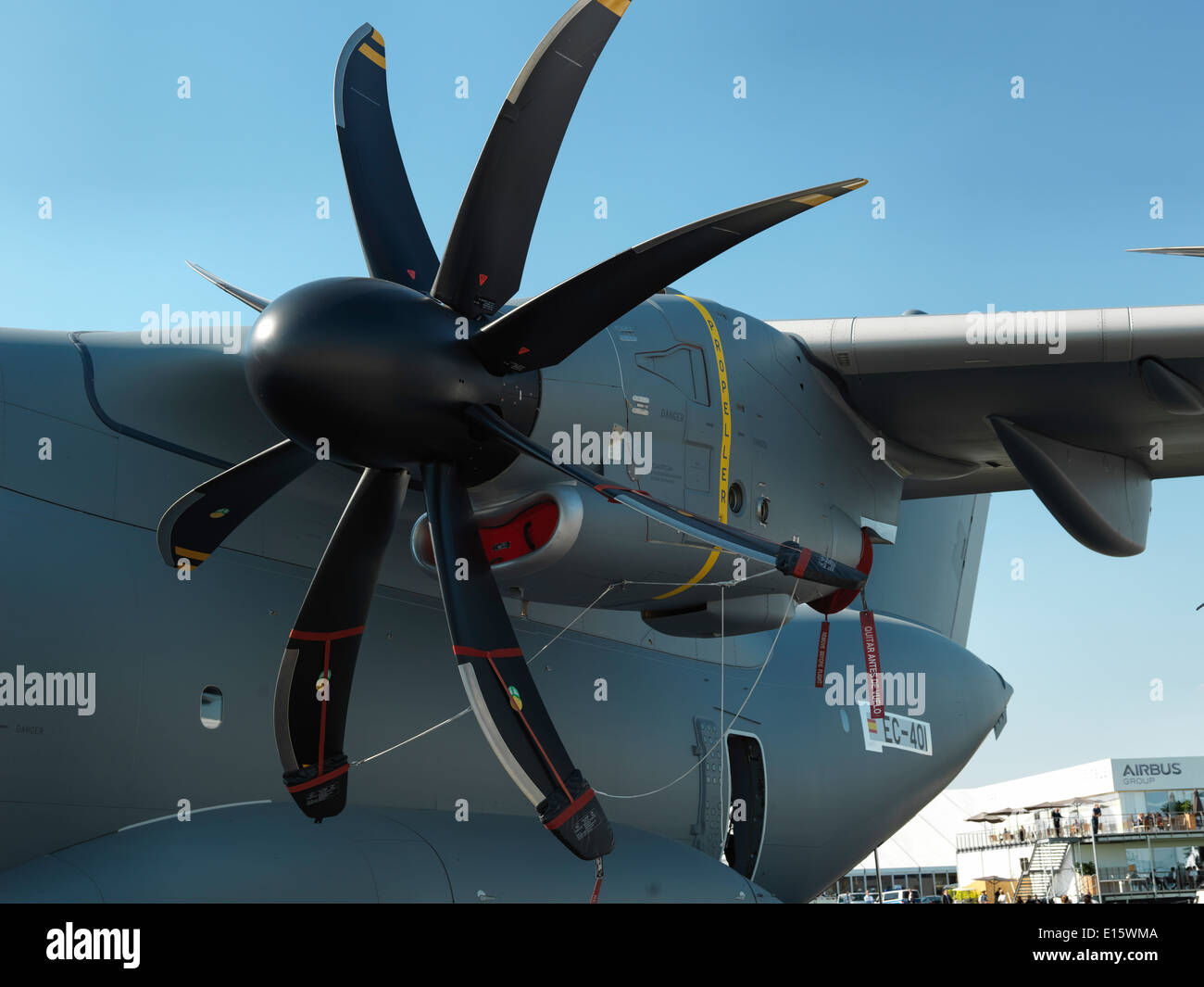 Airbus A400 turboprop engine. Digital mid format shot Stock Photo - Alamy