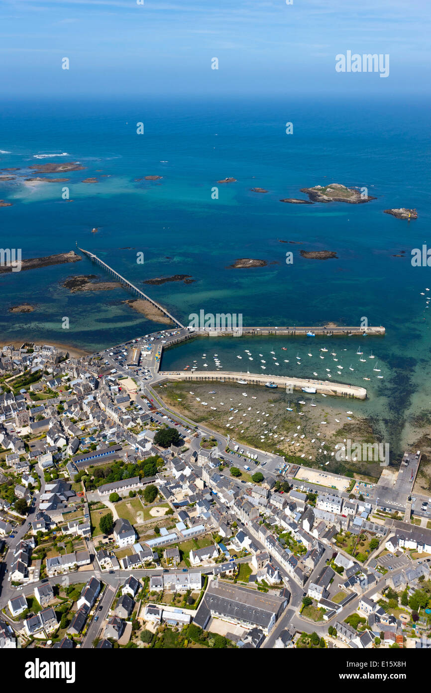 Roscoff aerial view hi-res stock photography and images - Alamy