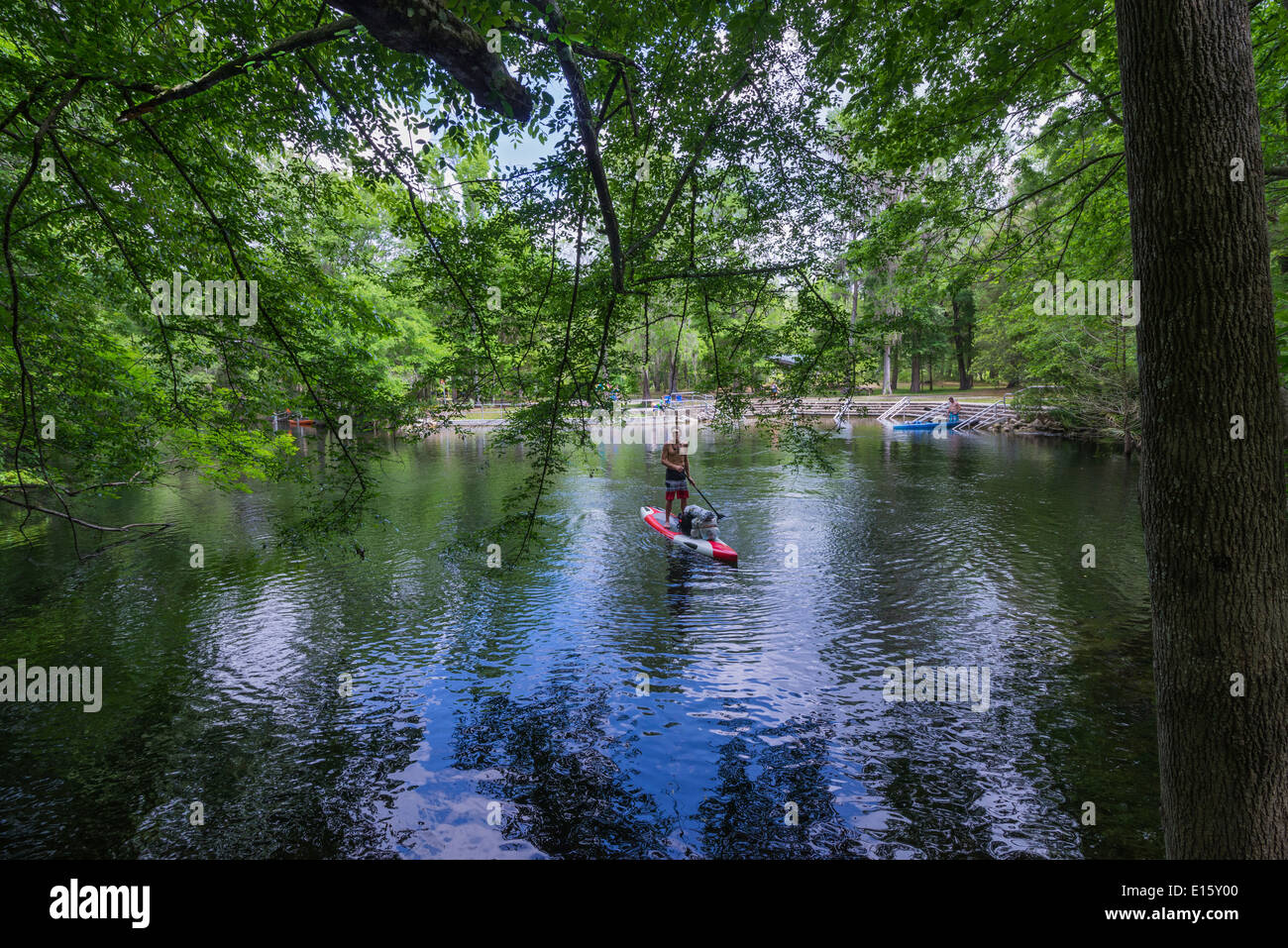 Florida poe springs park hi-res stock photography and images - Alamy