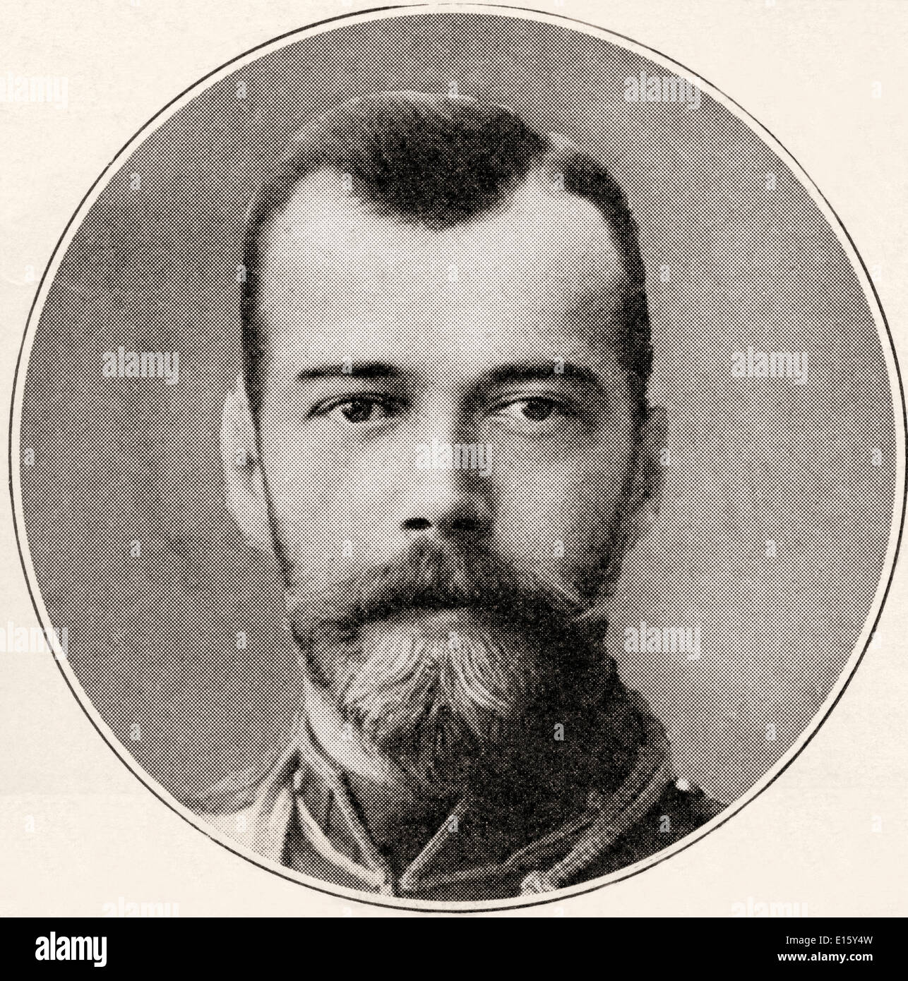 Russian emperor nicholas ii hi-res stock photography and images - Alamy