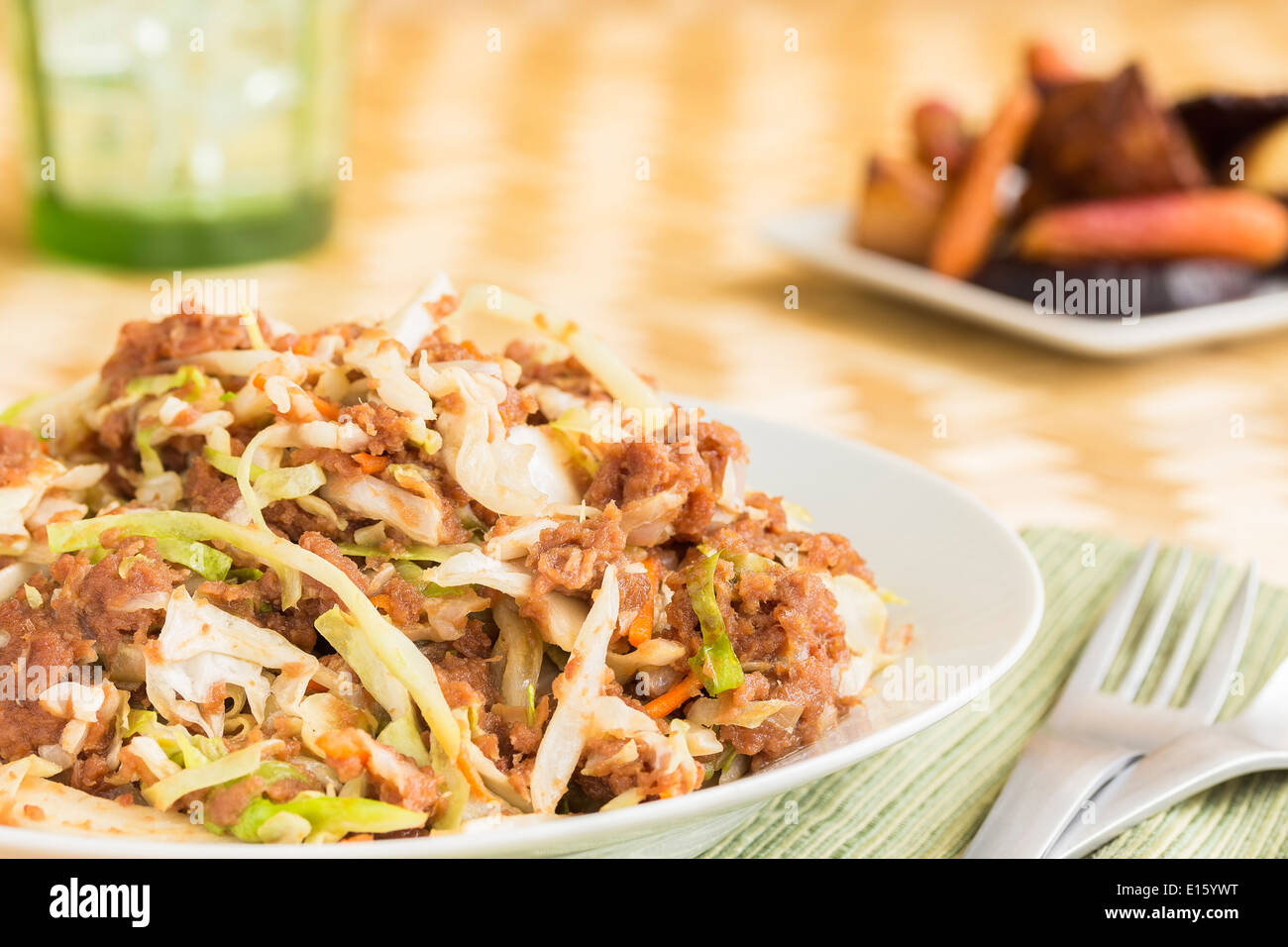 Corned beef and cabbage, a traditional meal in both Ireland and Hawaii ...