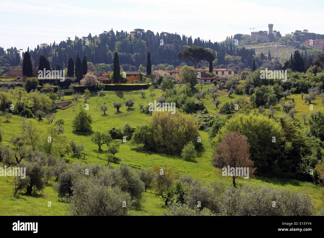 Rural tuscany italy hi-res stock photography and images - Alamy