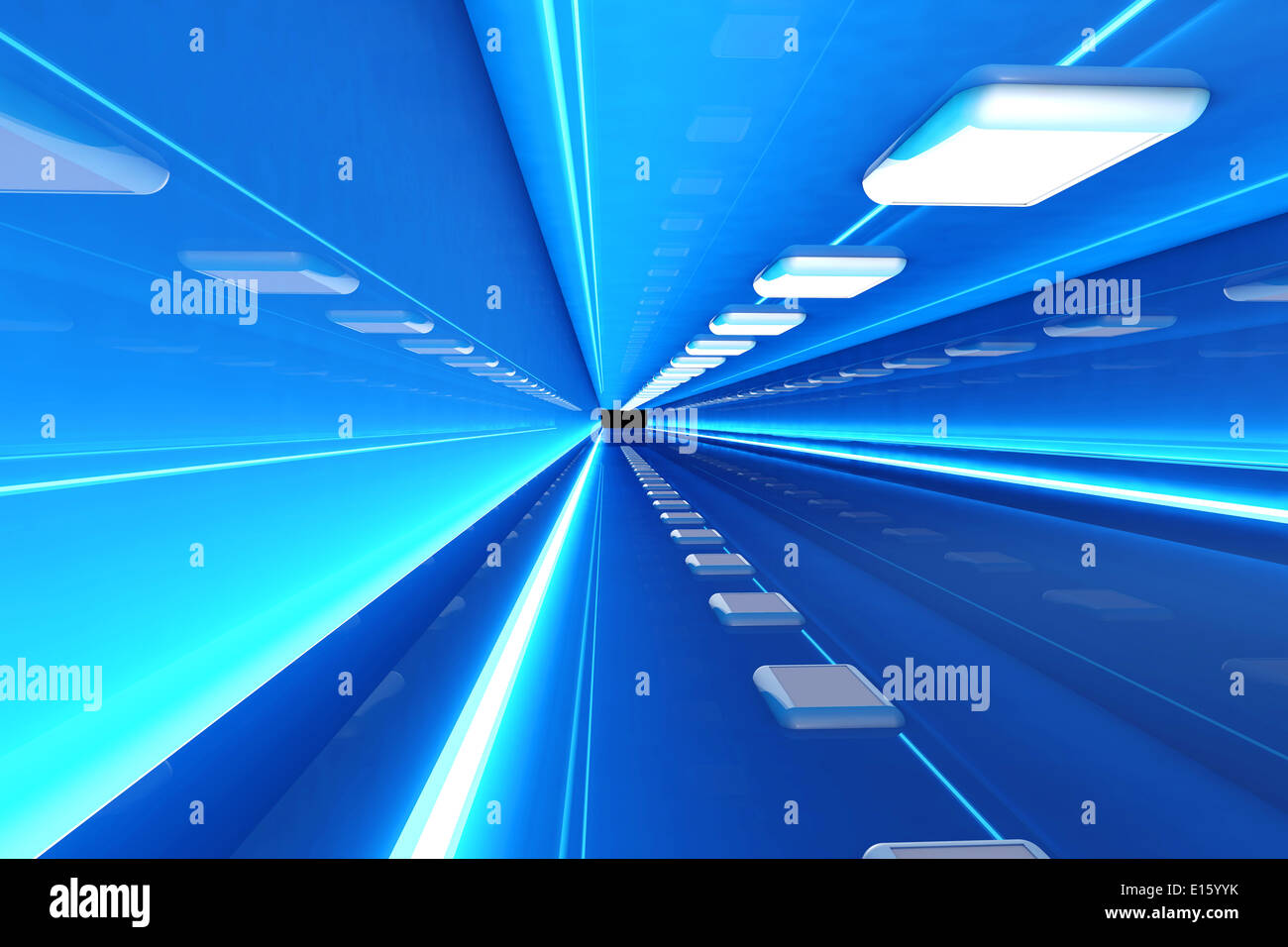 An architecture interior of a tunnel Stock Photo - Alamy
