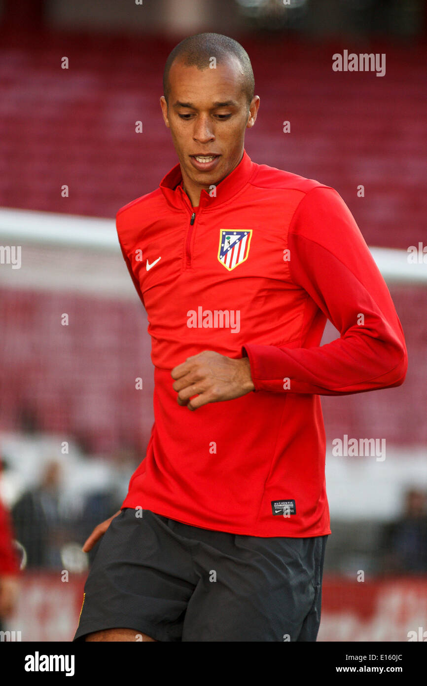 Atlético de Madrid defender Miranda (23), during the Atlético de Madrid ...