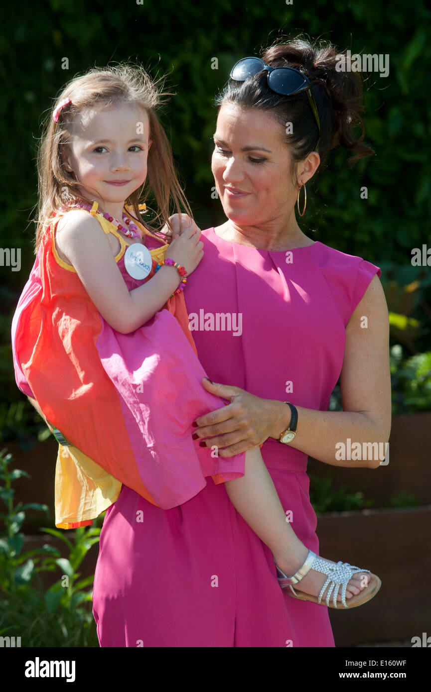 Susanna Reid hat the VIP preview day of The Chelsea Flower Show at The ...