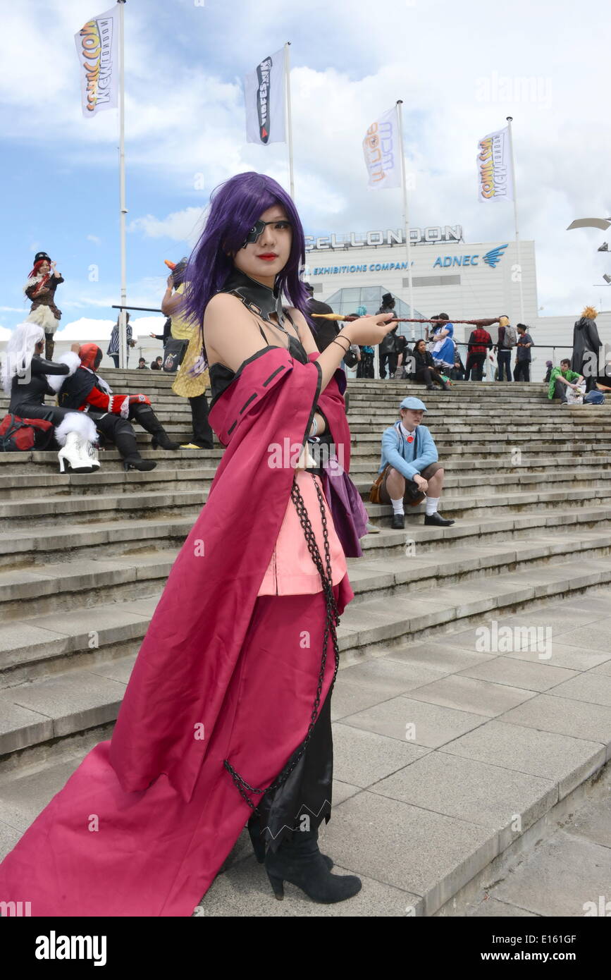 London, UK. 23rd May, 2014. London Comic Con event dedicated to pop ...