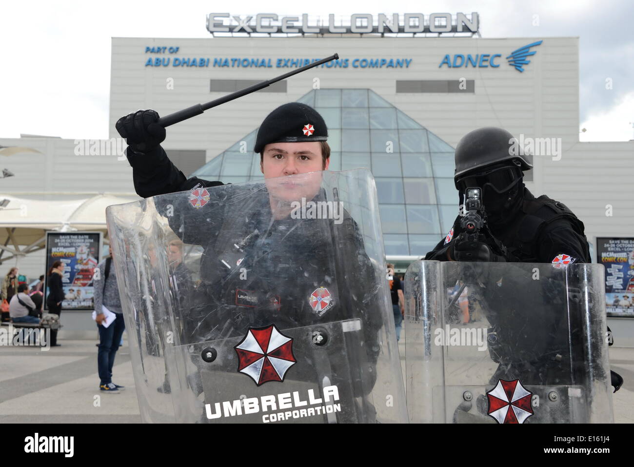 London, UK. 23rd May, 2014. London Comic Con event dedicated to pop ...