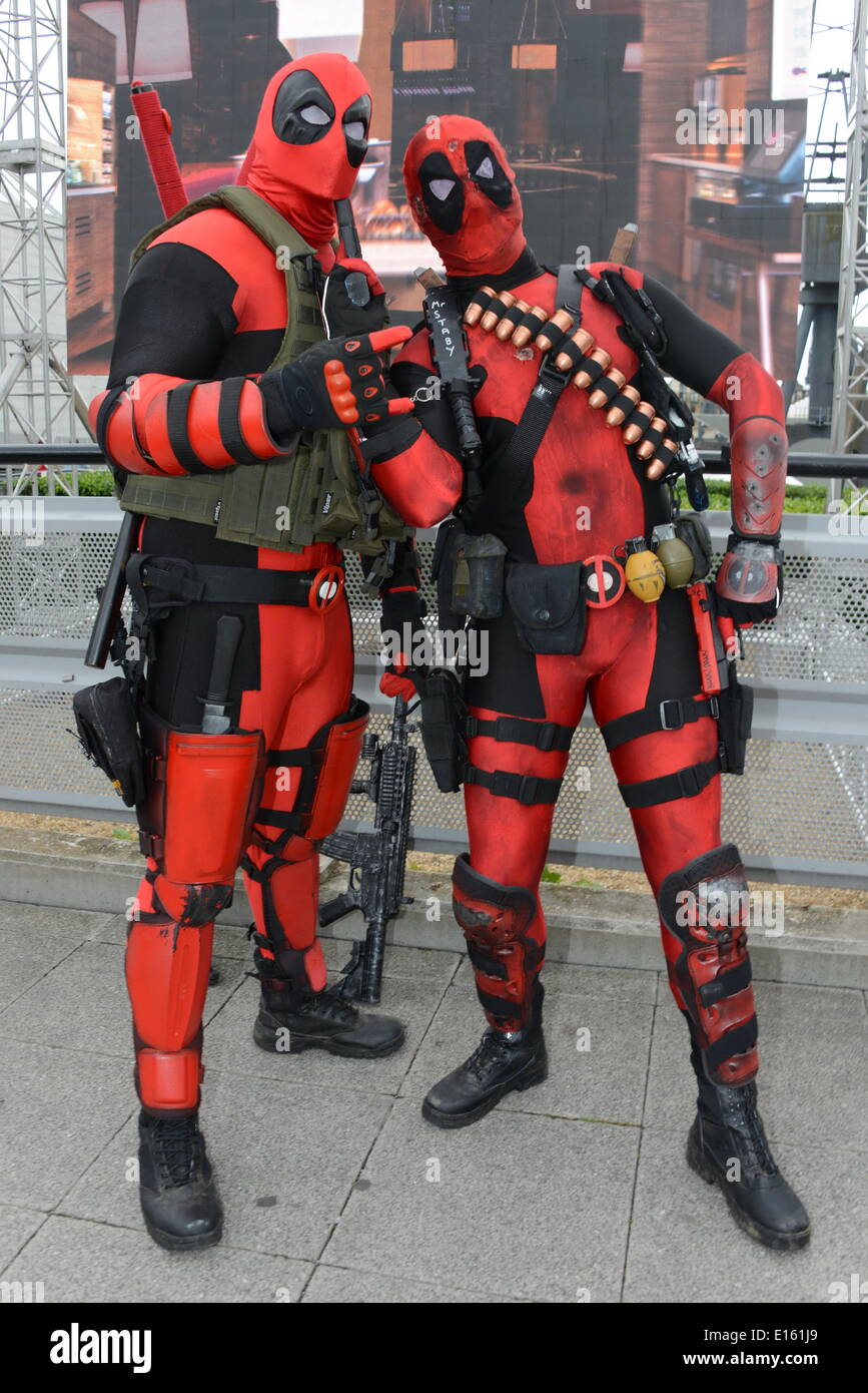 London, UK. 23rd May, 2014. London Comic Con event dedicated to pop ...