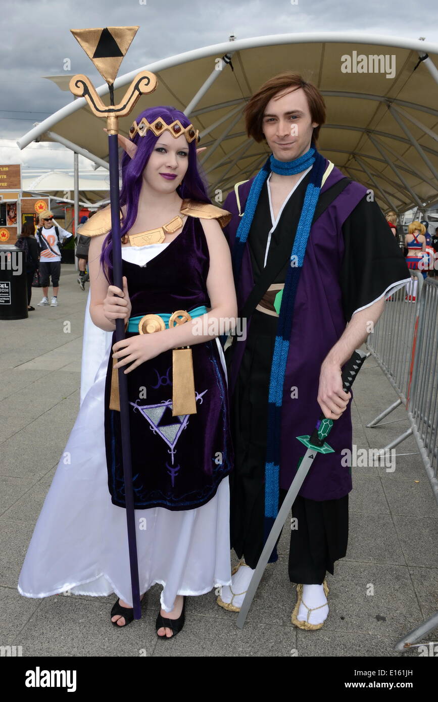 London, UK. 23rd May, 2014. London Comic Con event dedicated to pop ...