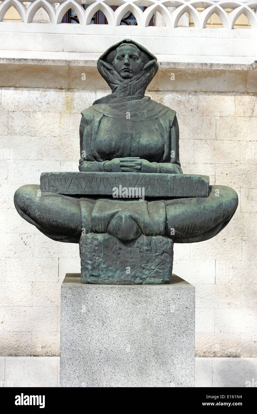 History of the Croats (Povijest Hrvata), sculpture by Ivan Mestrovic ...