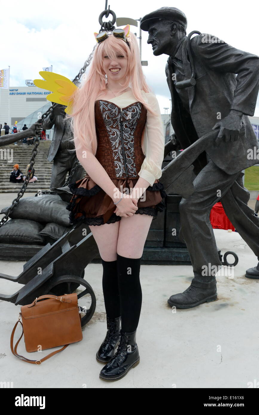 London, UK. 23rd May, 2014. London Comic Con event dedicated to pop ...