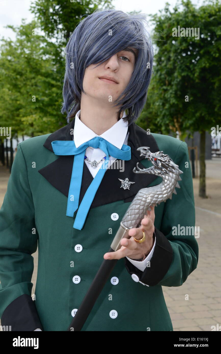 London, UK. 23rd May, 2014. London Comic Con event dedicated to pop ...