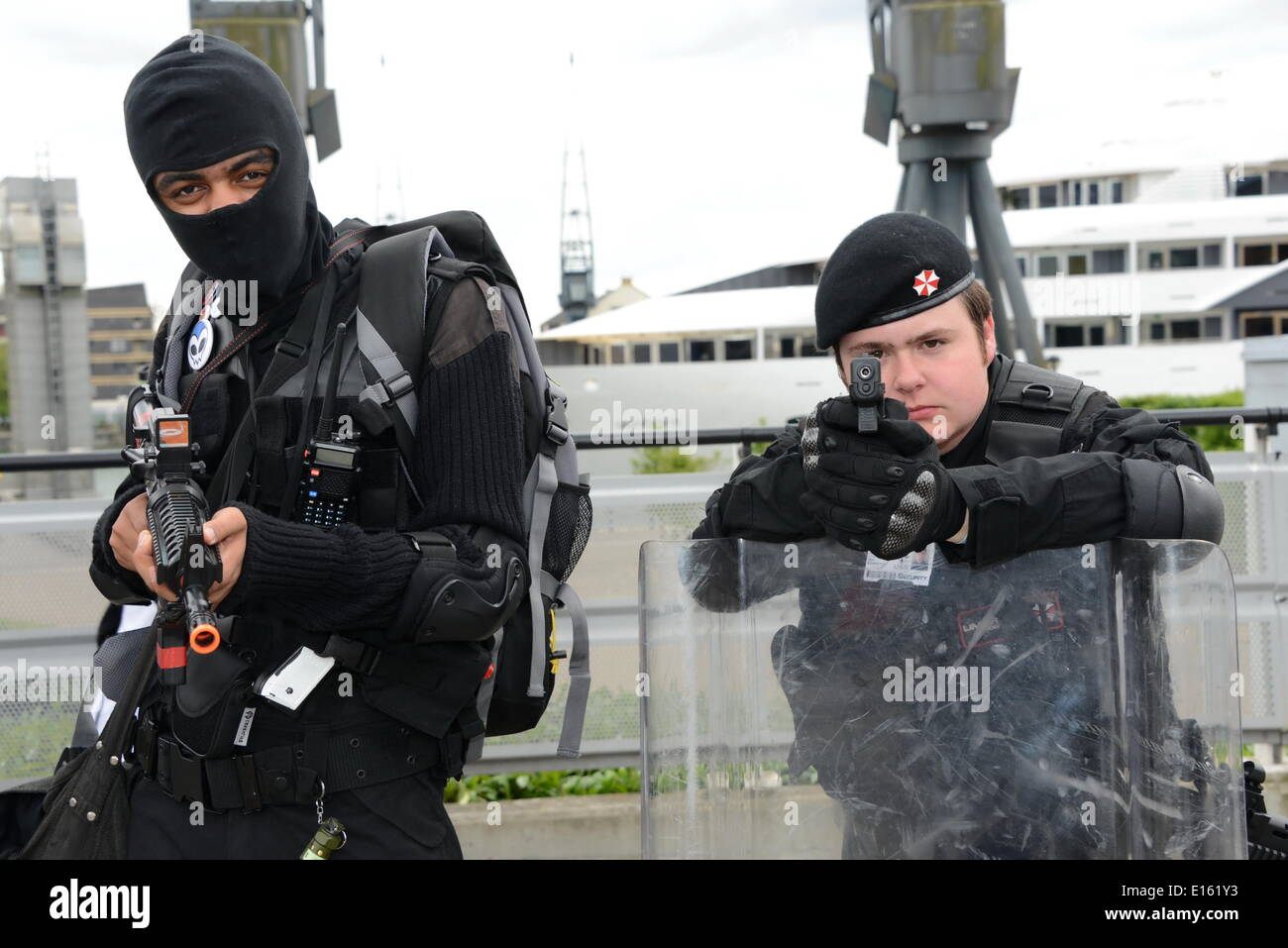 London, UK. 23rd May, 2014. London Comic Con event dedicated to pop ...