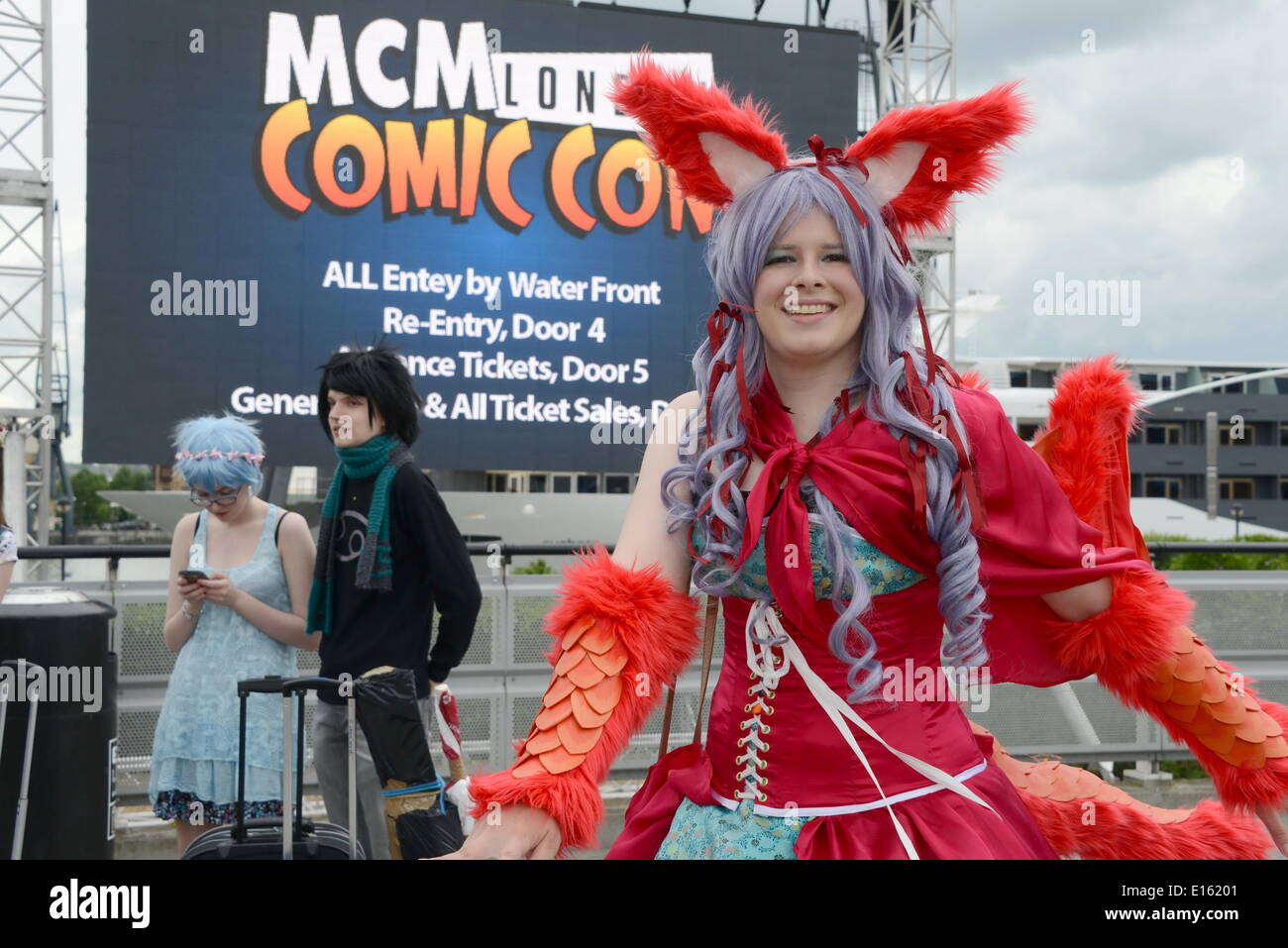 London, UK. 23rd May, 2014. London Comic Con event dedicated to pop ...
