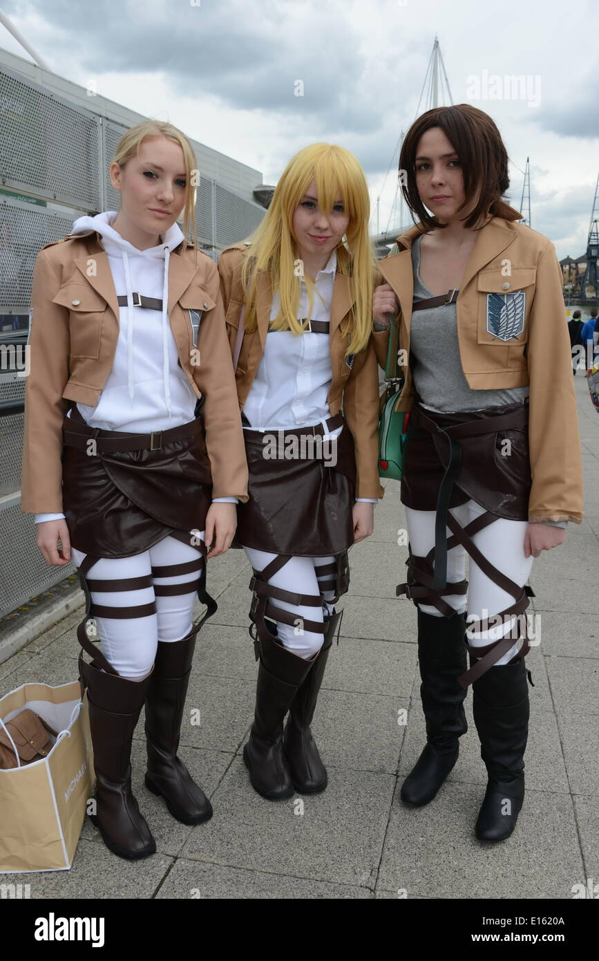 London, UK. 23rd May, 2014. London Comic Con event dedicated to pop ...