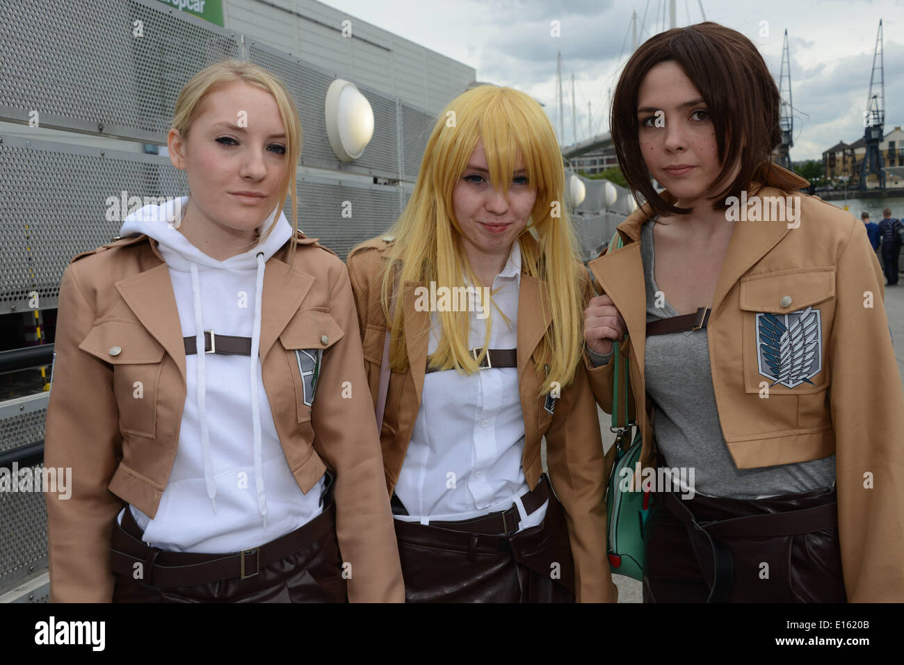 London, UK. 23rd May, 2014. London Comic Con event dedicated to pop ...