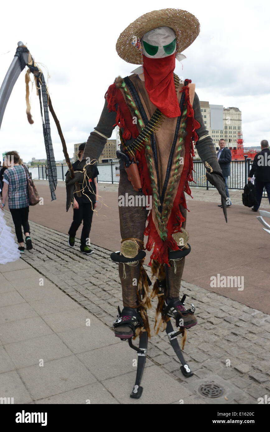 London, UK. 23rd May, 2014. London Comic Con event dedicated to pop ...