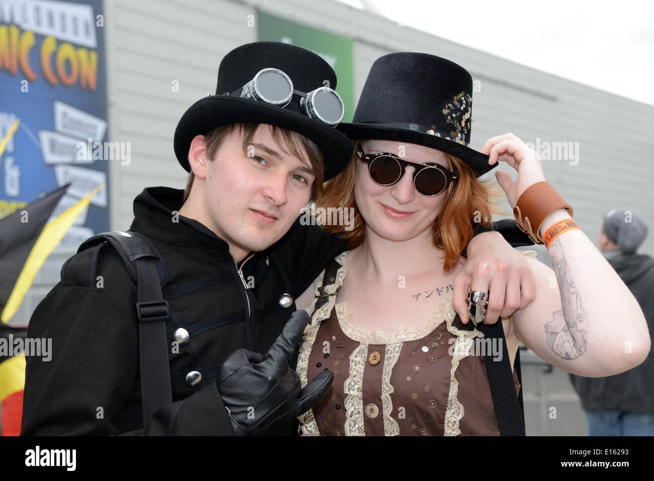 London, UK. 23rd May, 2014. London Comic Con event dedicated to pop ...