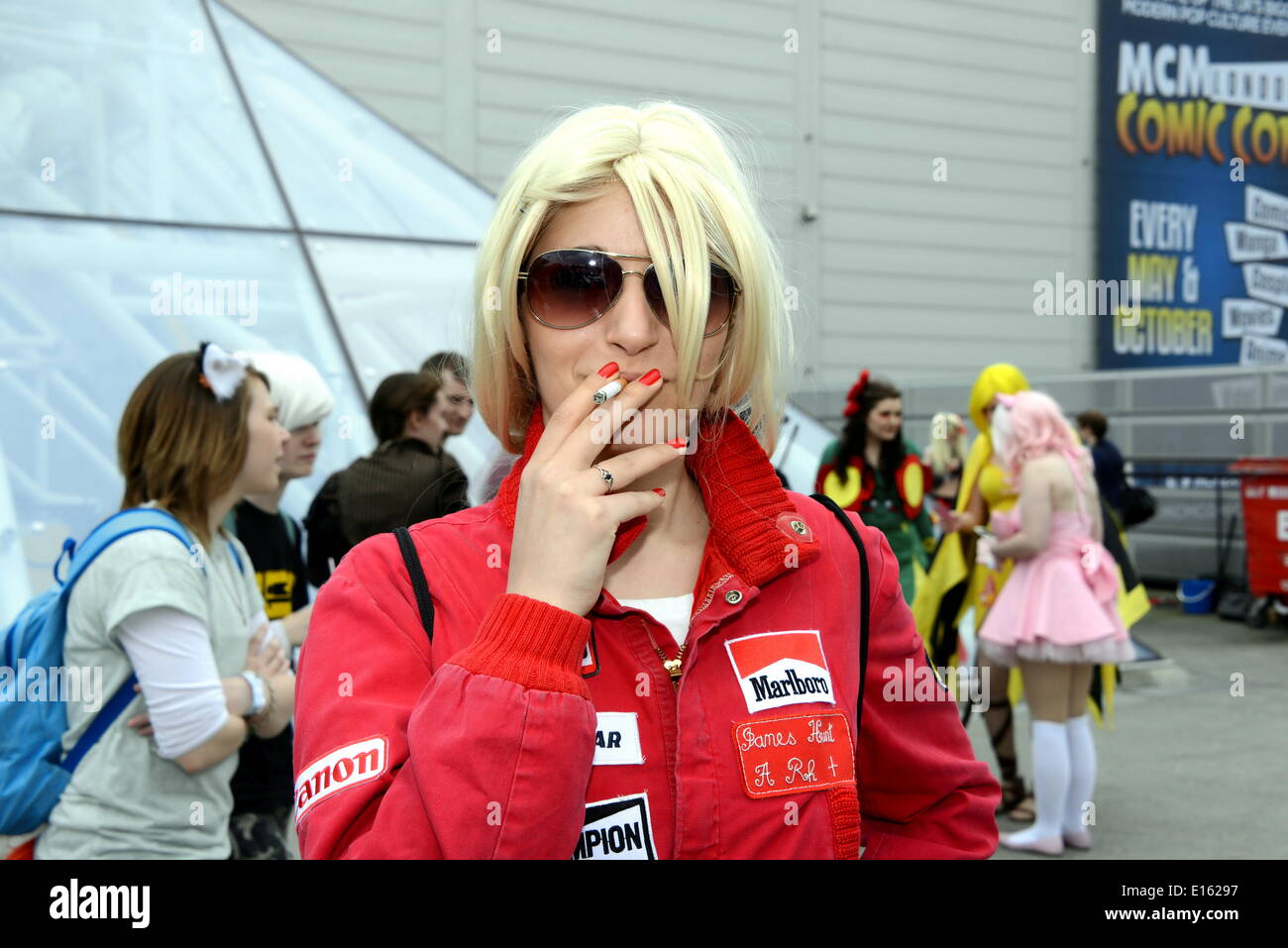 London, UK. 23rd May, 2014. London Comic Con event dedicated to pop ...