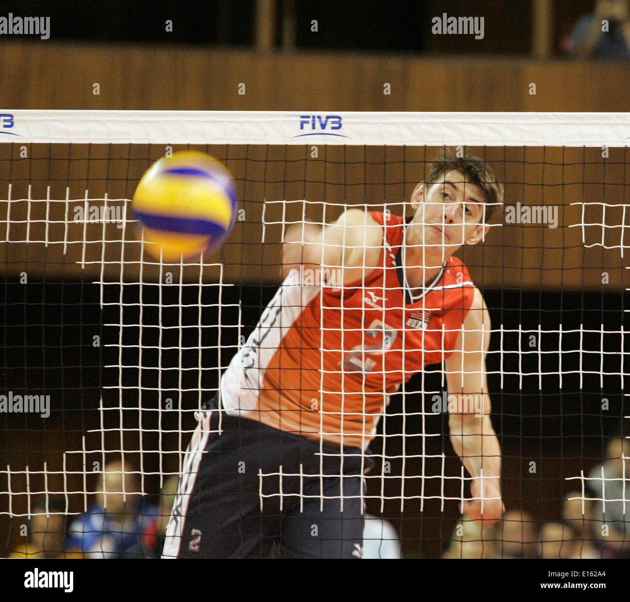 Varna, Bulgaria. 23rd May, 2014. Sean ROONEY/USA, .Volleyball World ...