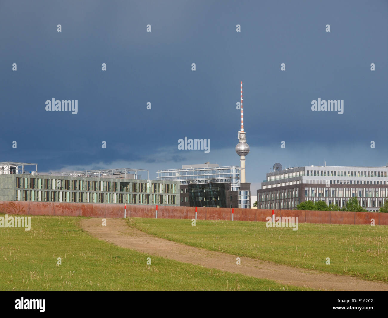 Fernseh turm television tower in Alexander Platz Berlin Stock Photo - Alamy
