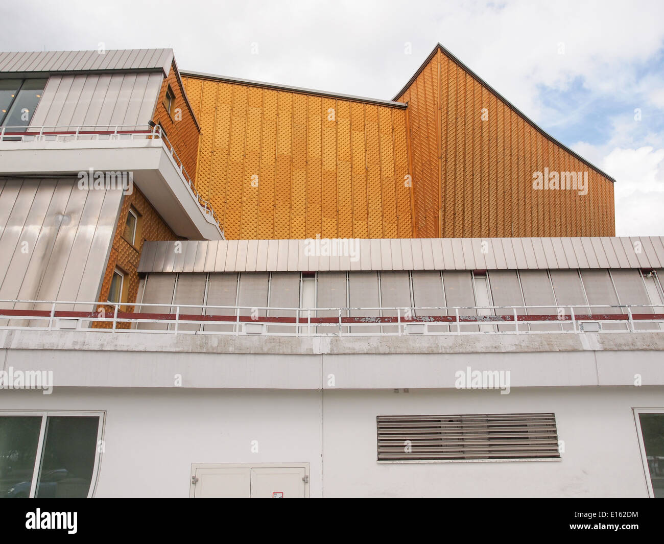 The Berliner Philharmonie concert hall in Berlin Germany Stock Photo ...