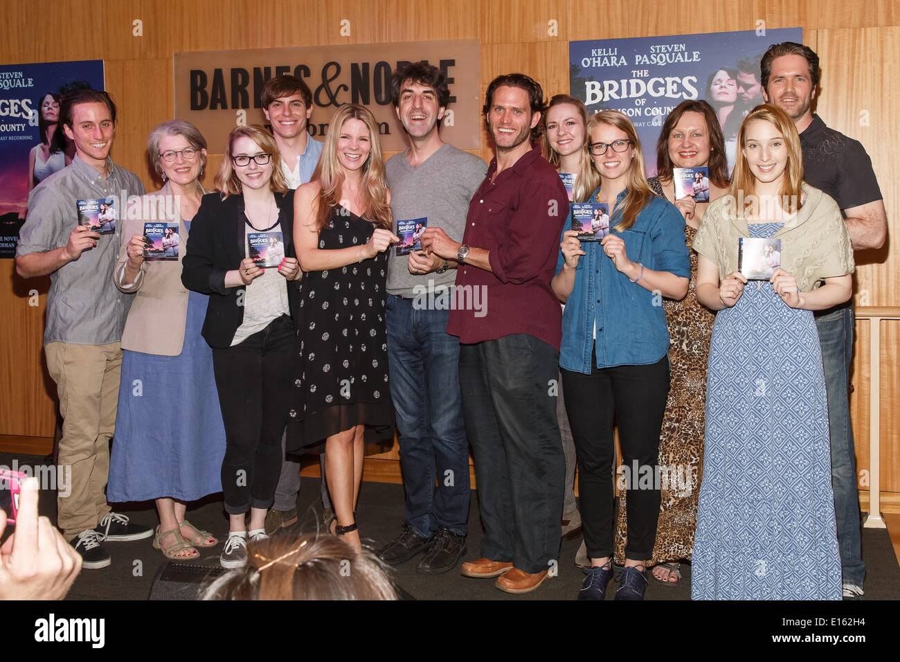 New York, NY, USA. 23rd May, 2014. Bridges of Madison County cast at in ...