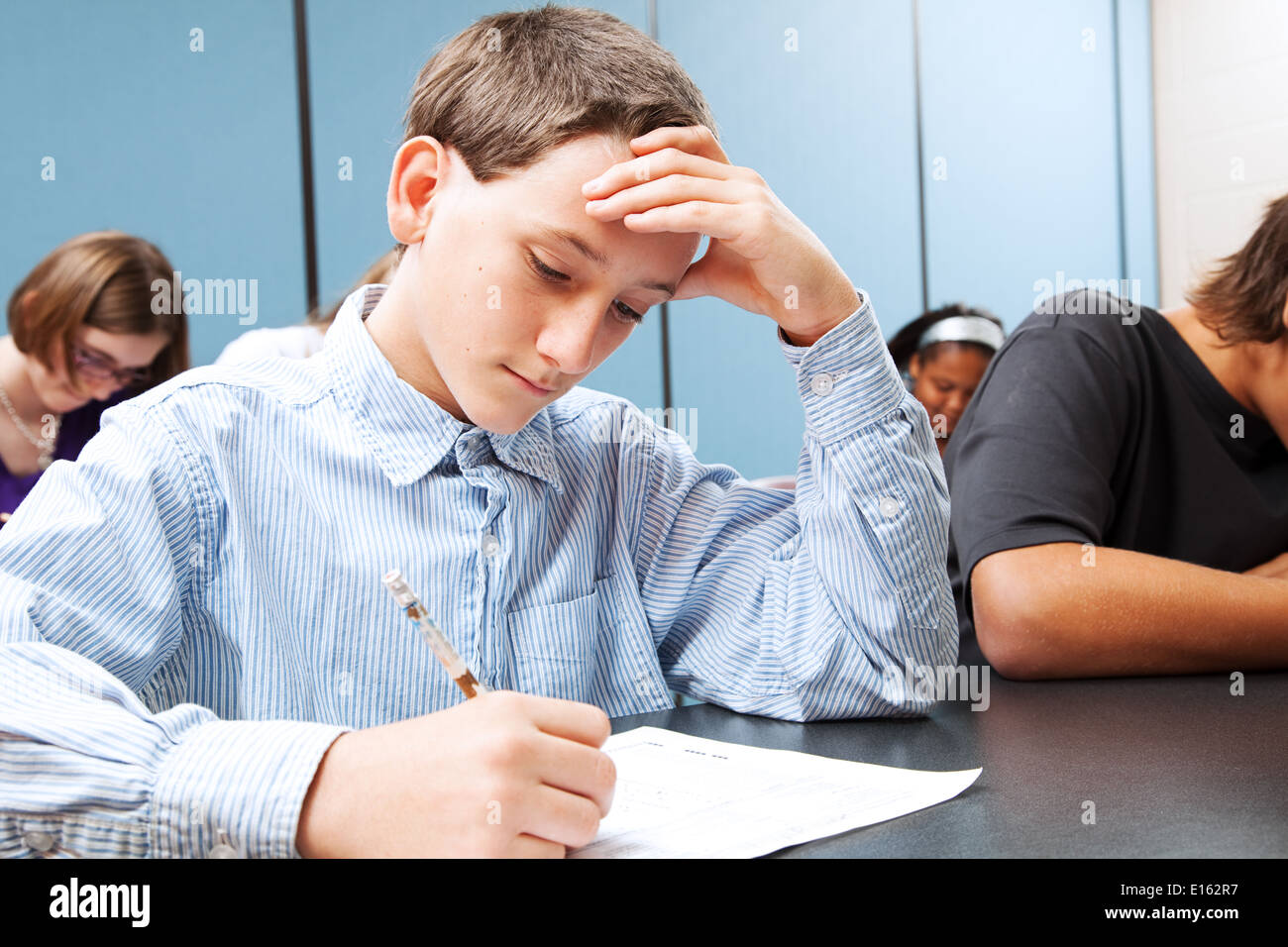 Diverse high school students math hi-res stock photography and images ...