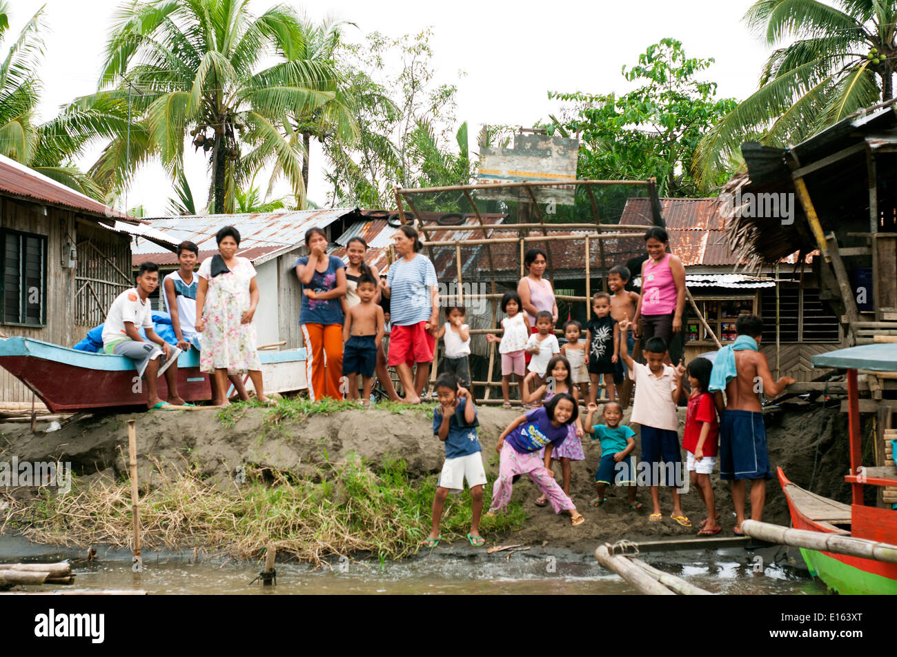 village in Barangay Bading, Butuan, Philippines Stock Photo - Alamy