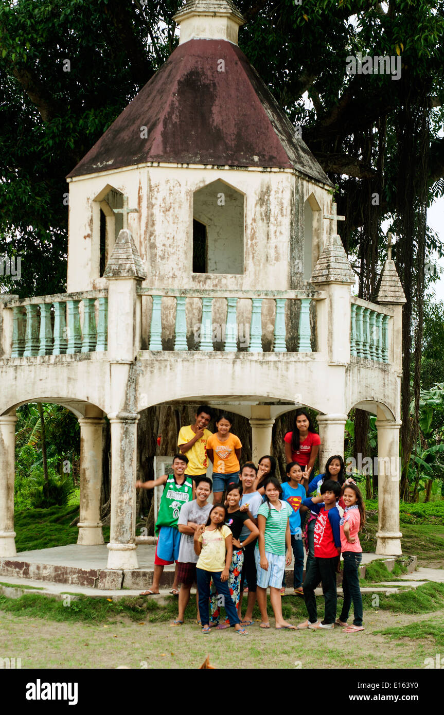 Banza church ruins, Butuan, Philippines Stock Photo - Alamy