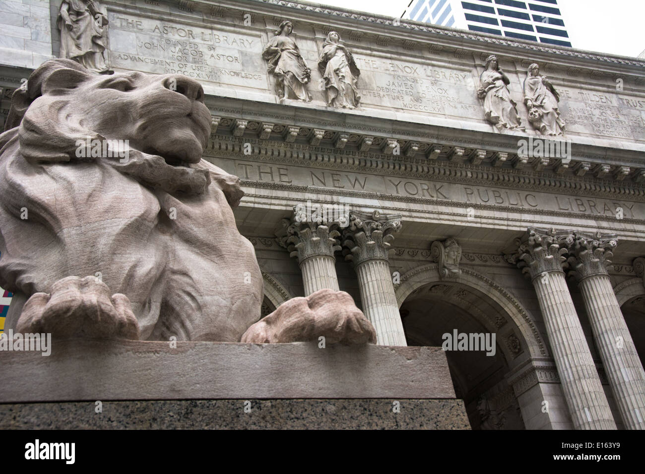 The New York Public Library, Manhattan, New York City Stock Photo - Alamy