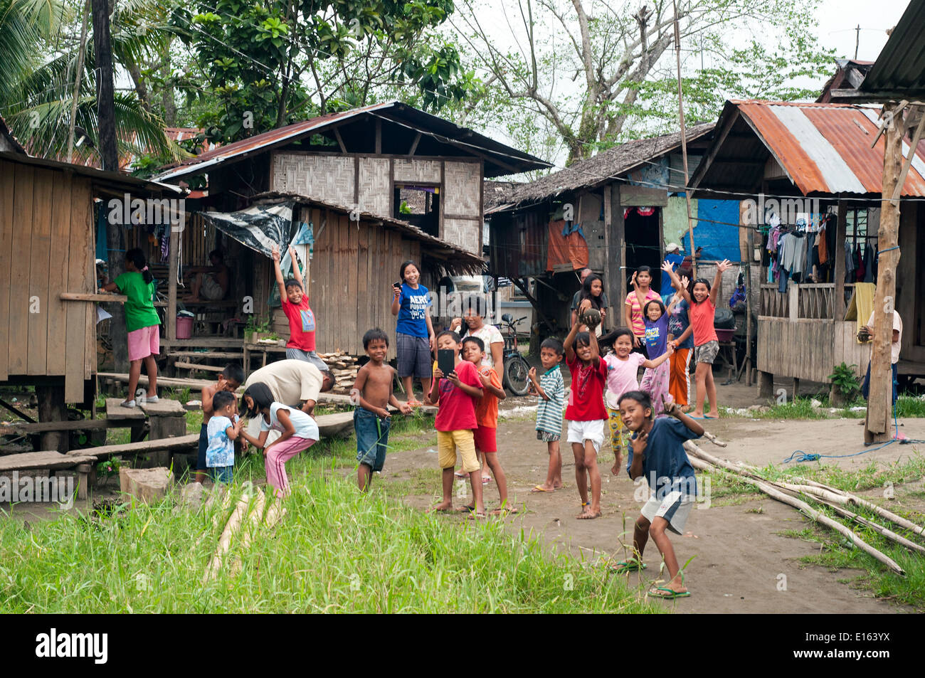 village in Barangay Bading, Butuan, Philippines Stock Photo: 69590974 ...
