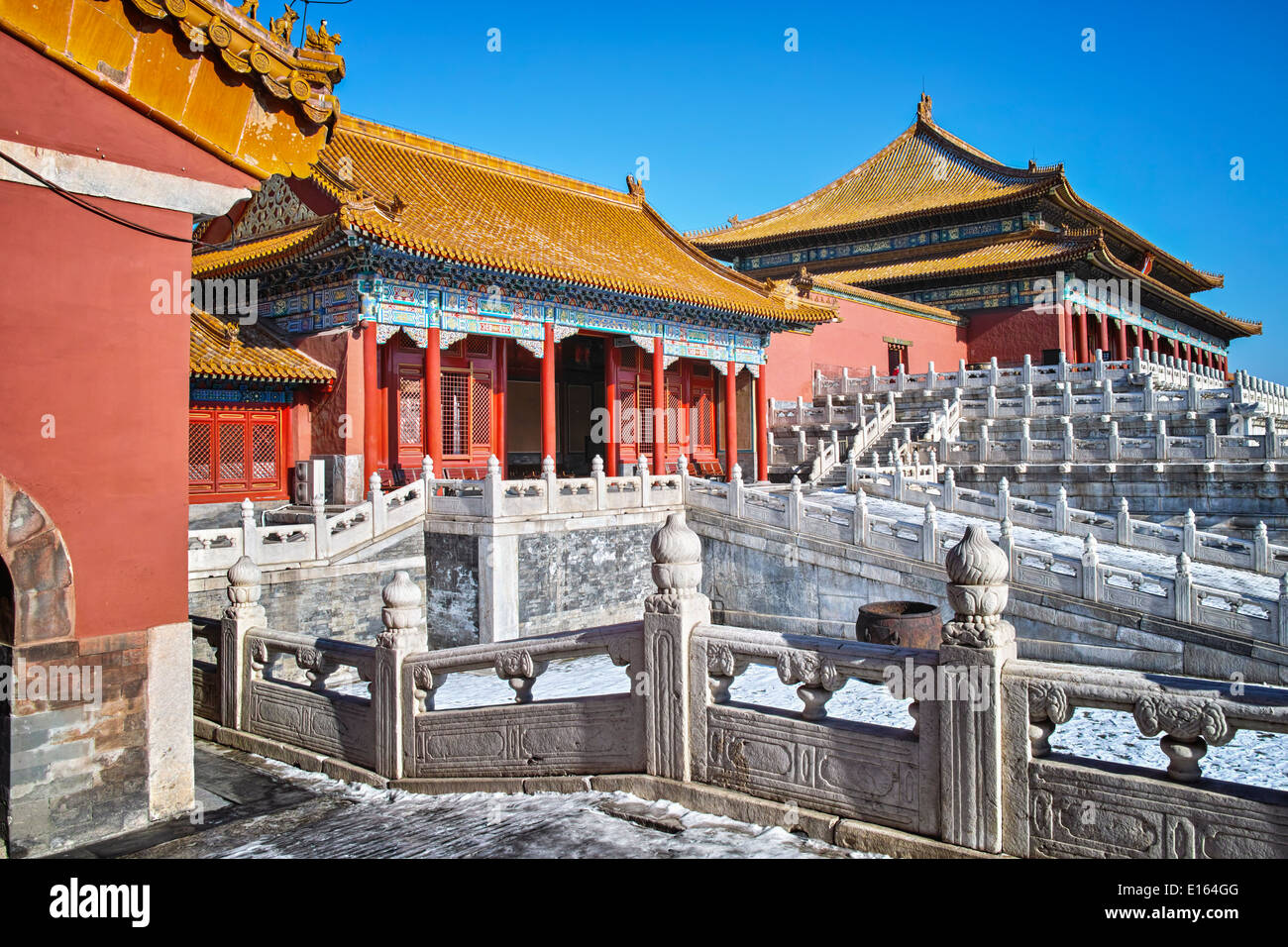 Ming dynasty buildings and ancient buildings hi-res stock photography ...