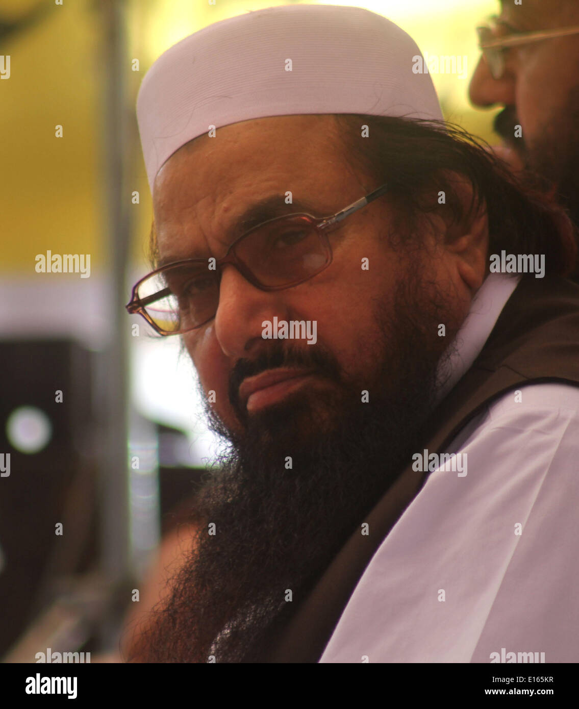 Lahore, Pakistan. 23rd May, 2014. Hafiz Saeed, head of the Pakistani ...
