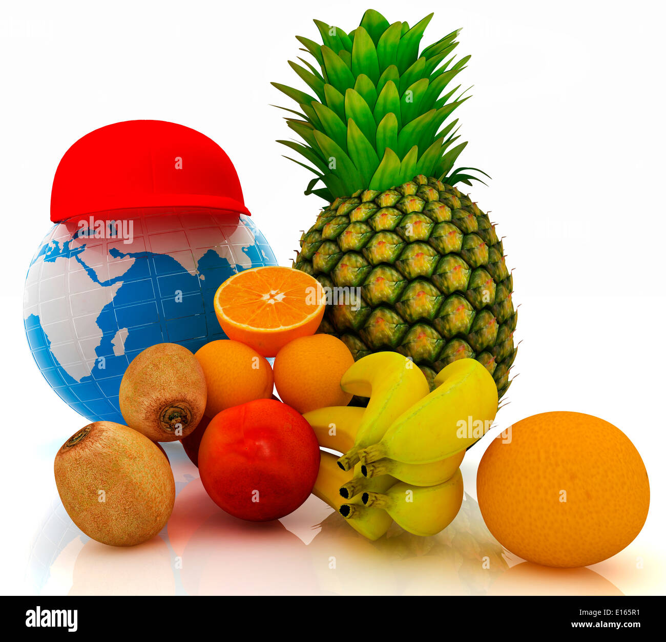 Map of citrus hi-res stock photography and images - Alamy
