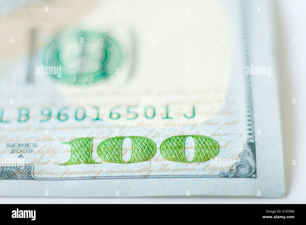 100 us dollar banknote hi-res stock photography and images - Alamy