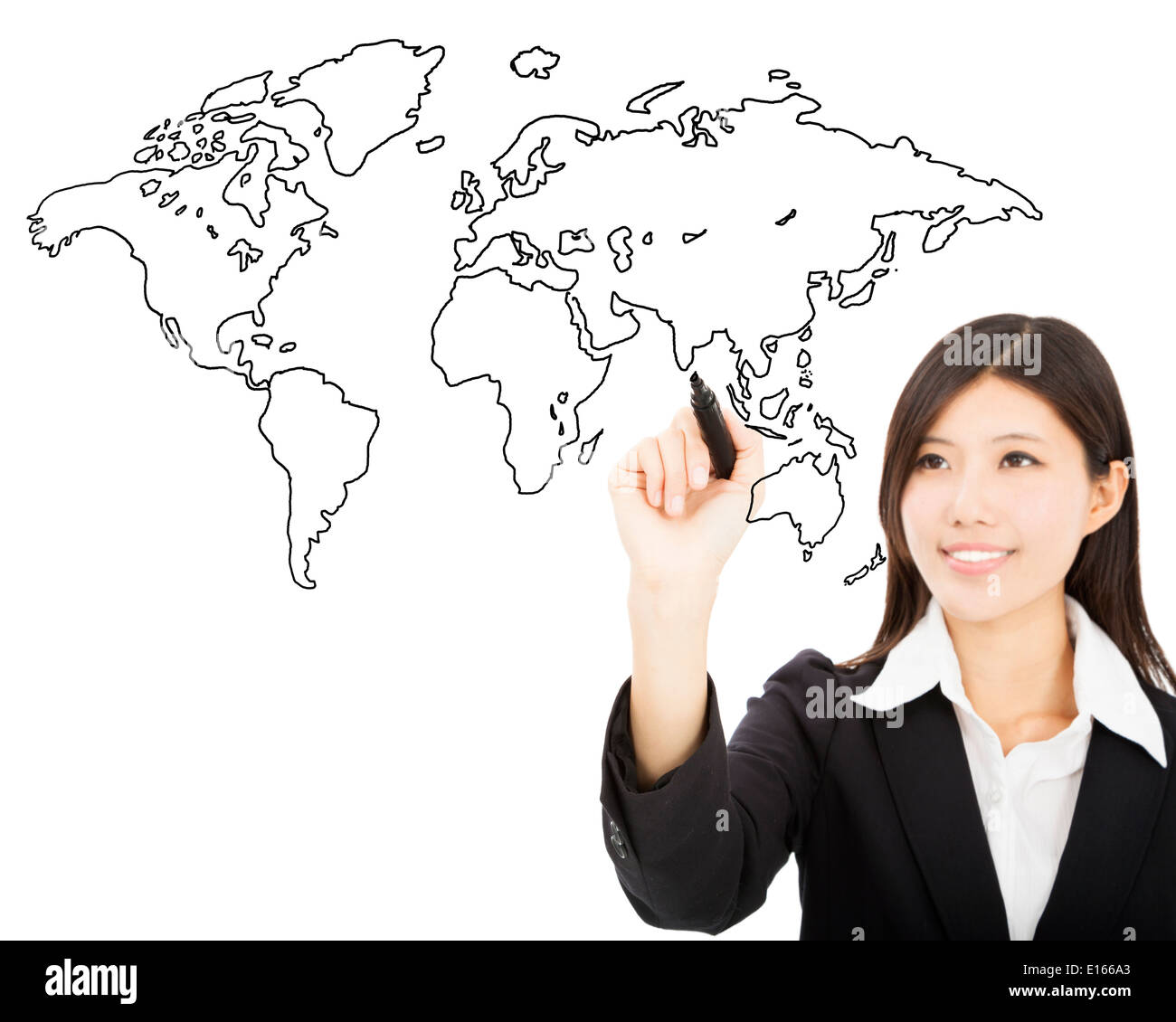 Global infrastructure map hi-res stock photography and images - Alamy