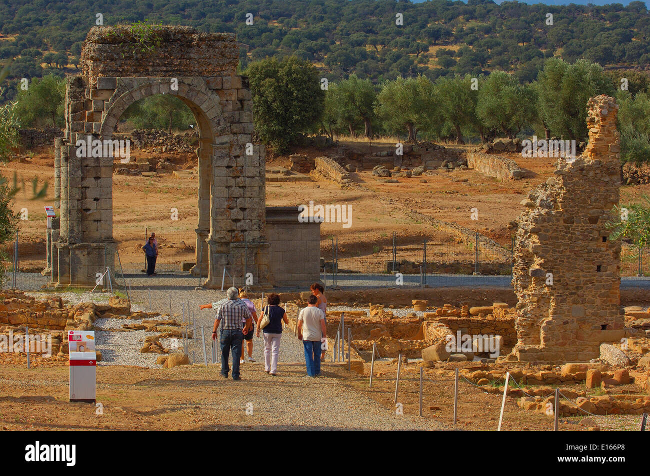 Caparra, Roman arch of Caparra (1st-2nd century AD), Zarza de ...
