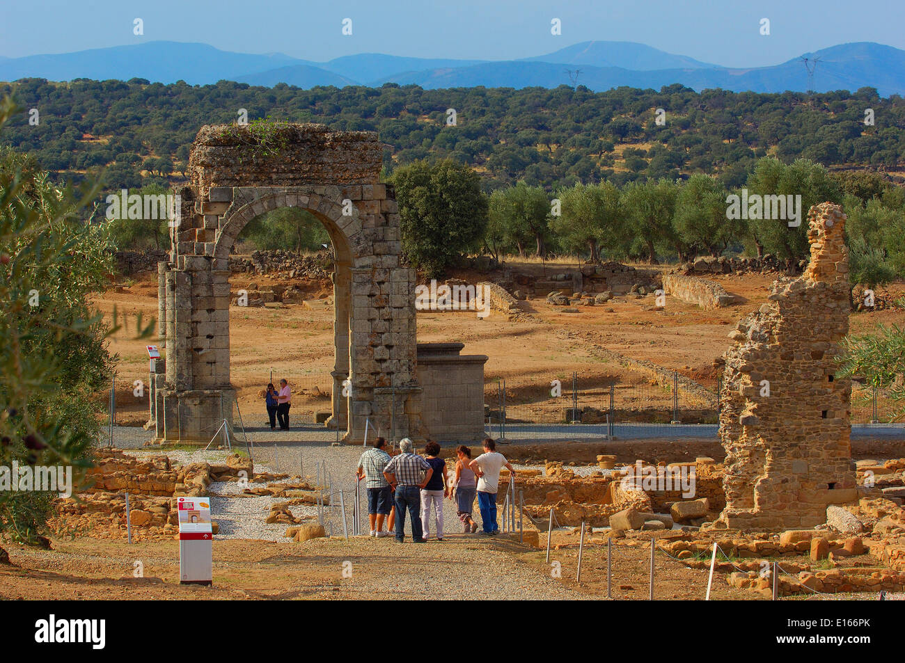 Caparra, Roman arch of Caparra (1st-2nd century AD), Zarza de ...