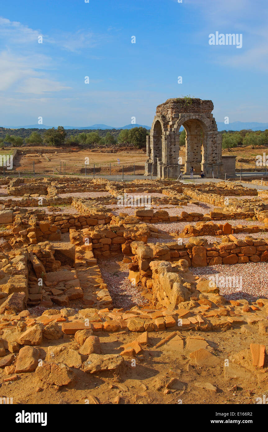 Caparra, Roman arch of Caparra (1st-2nd century AD), Zarza de ...