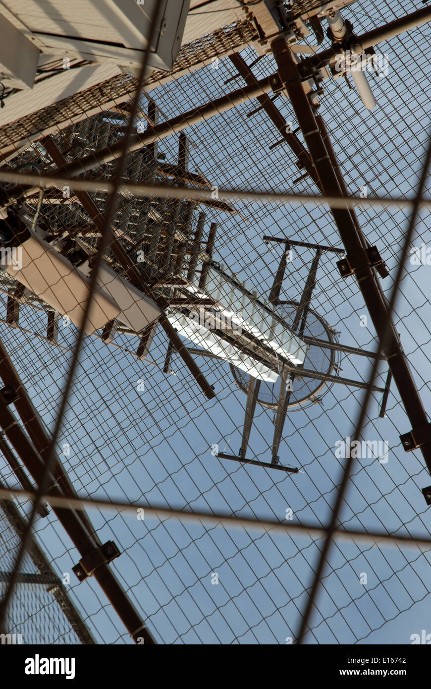 Telecommunications Tower, Eiffel, Tower, Paris, France Stock Photo - Alamy