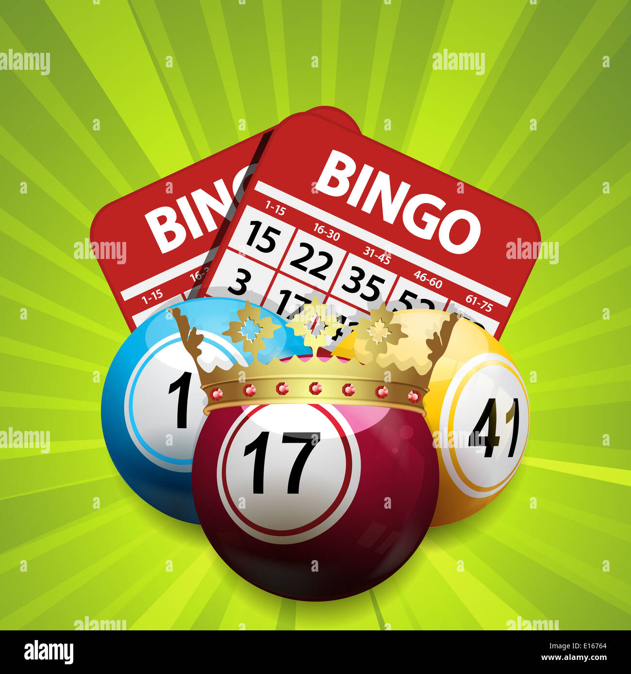 Crown bingo hi-res stock photography and images - Alamy