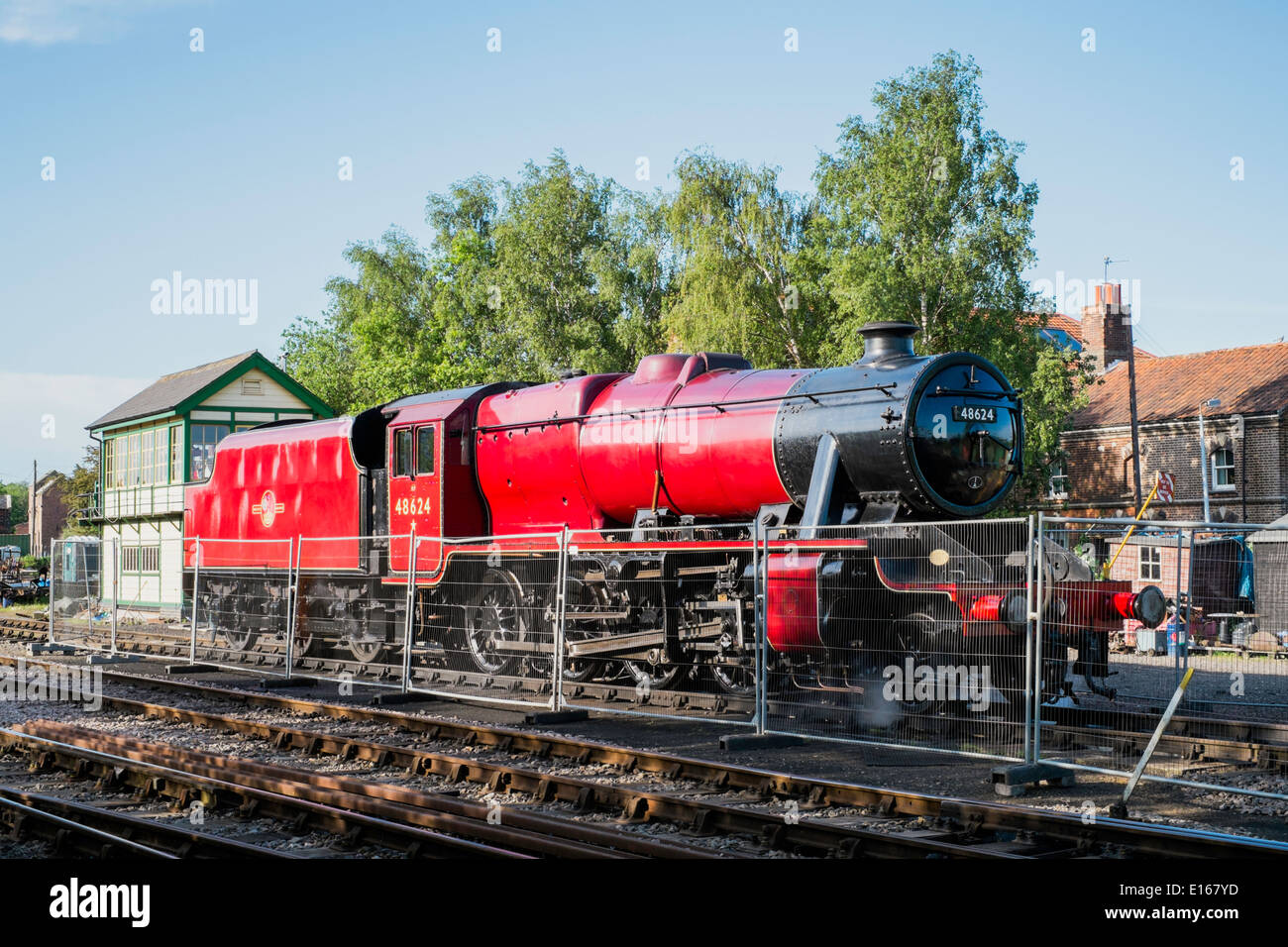 Lms stanier class 8f steam locomotive hi-res stock photography and ...