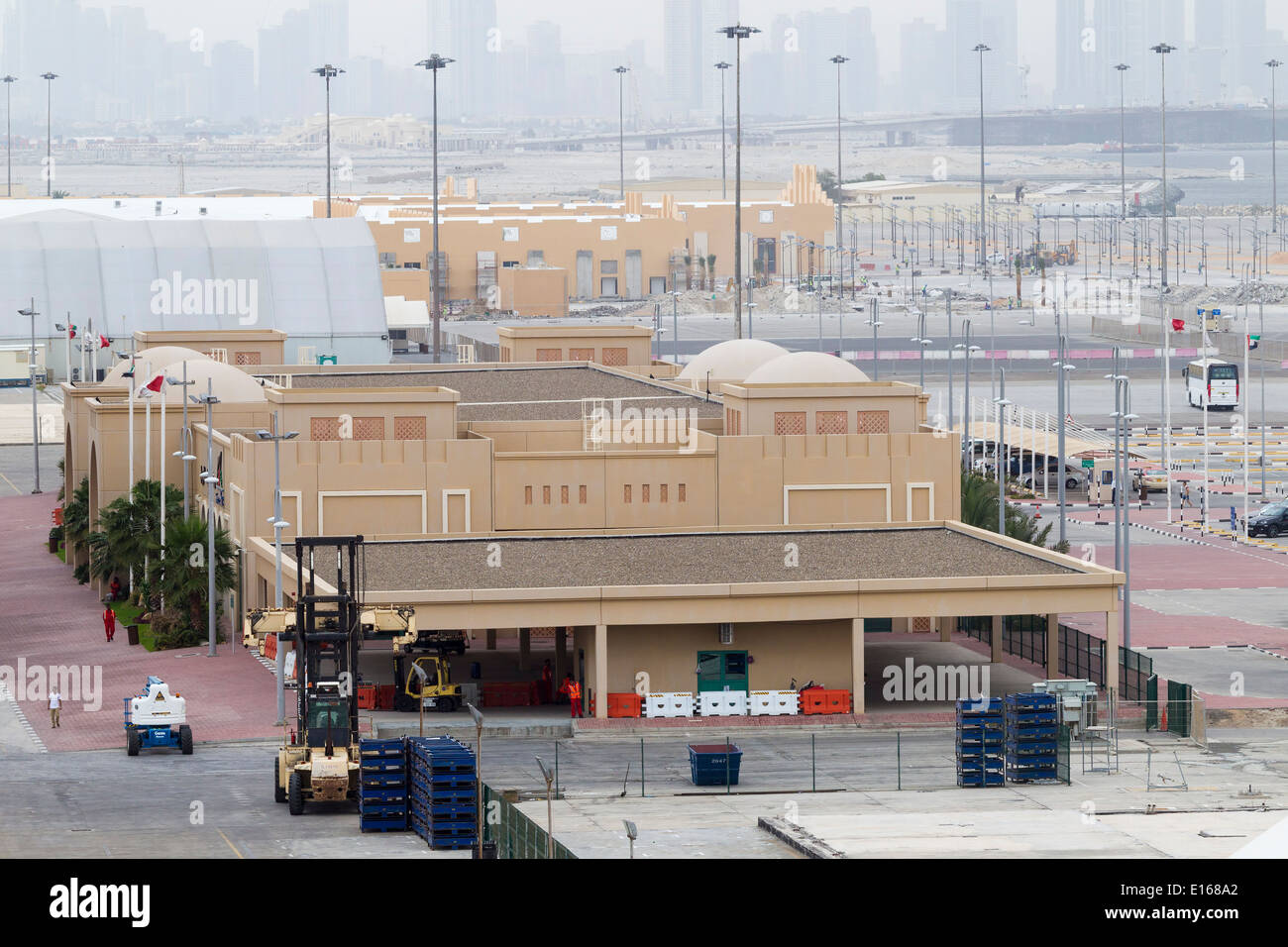Cruise Terminal Dubai, United Arab Emirates Stock Photo - Alamy