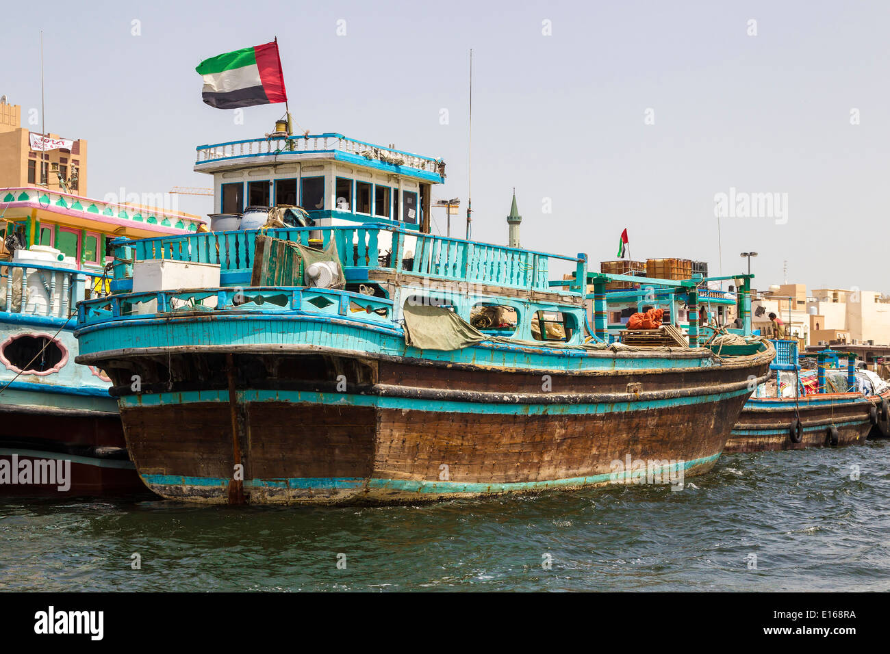 Bastakiya area, Dubai, United Arab Emirates Stock Photo - Alamy