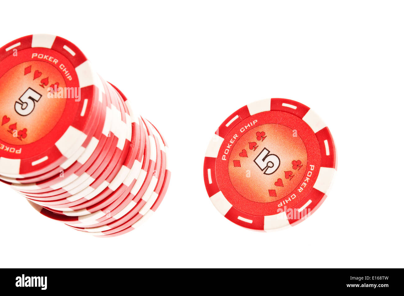 stack of poker chips Stock Photo - Alamy