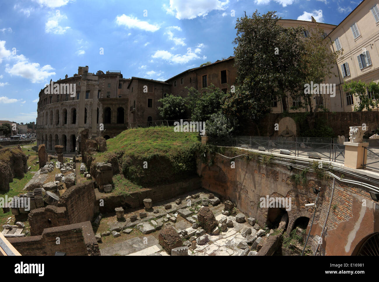 The Theatre of Marcellus (Latin: Theatrum Marcelli) is an ancient open ...