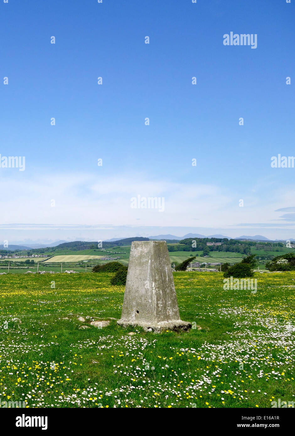 Trig point england hi-res stock photography and images - Alamy